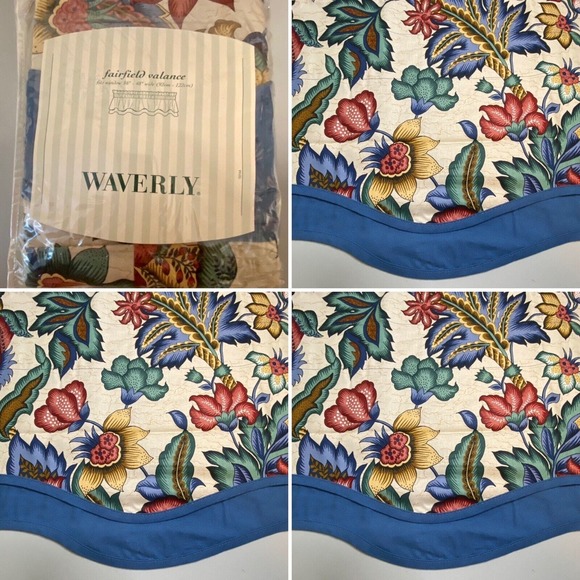 Waverly | Accents | Waverly Greenfield Parchment Jacobean Floral ...